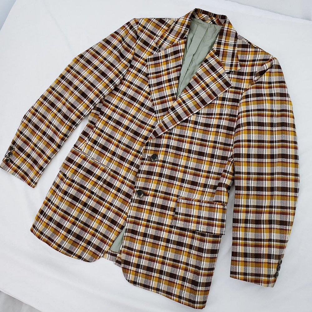 Towncraft Vintage 1970s Blazer 2 Button Sport Jacket … - Gem